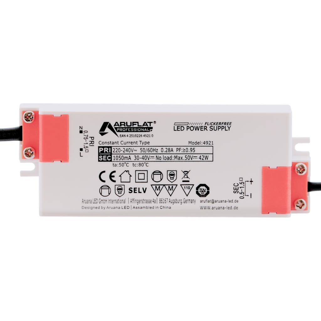 LED driver for LED panels 45W, 220V-240V, flicker free | White | Shop